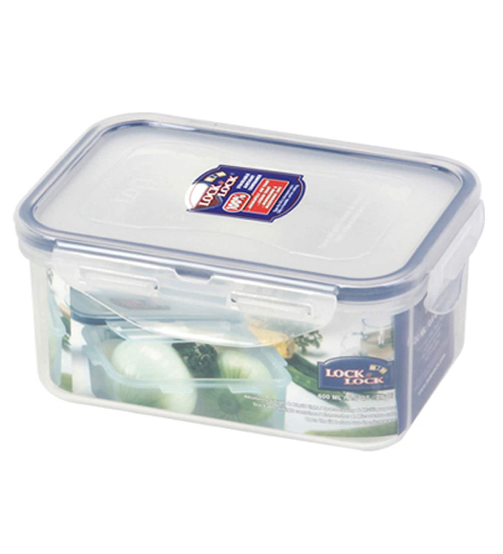 Buy Classic 600Ml Transparent Plastic Airtight Food Storage Container ...