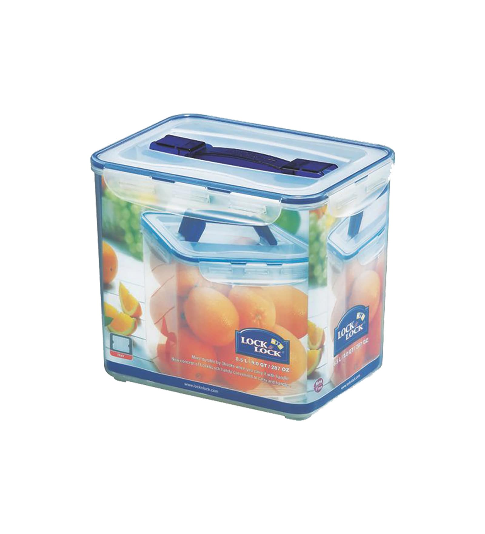 Buy Classic 8.5 Litres Transparent Plastic Airtight Food Storage ...