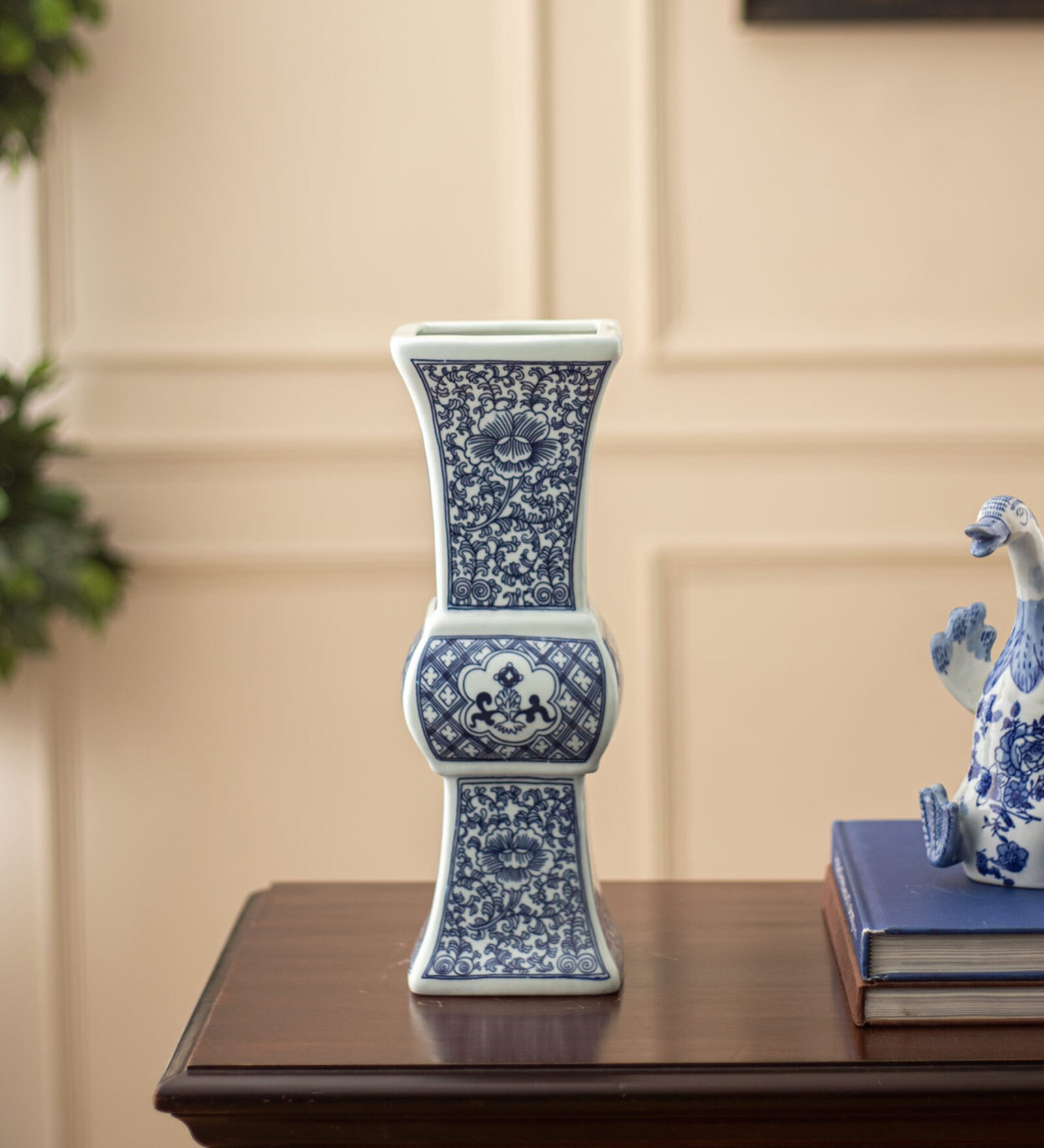 Buy Classic Blue Porcelain Vase by The Decor Kart at 100% OFF by The ...