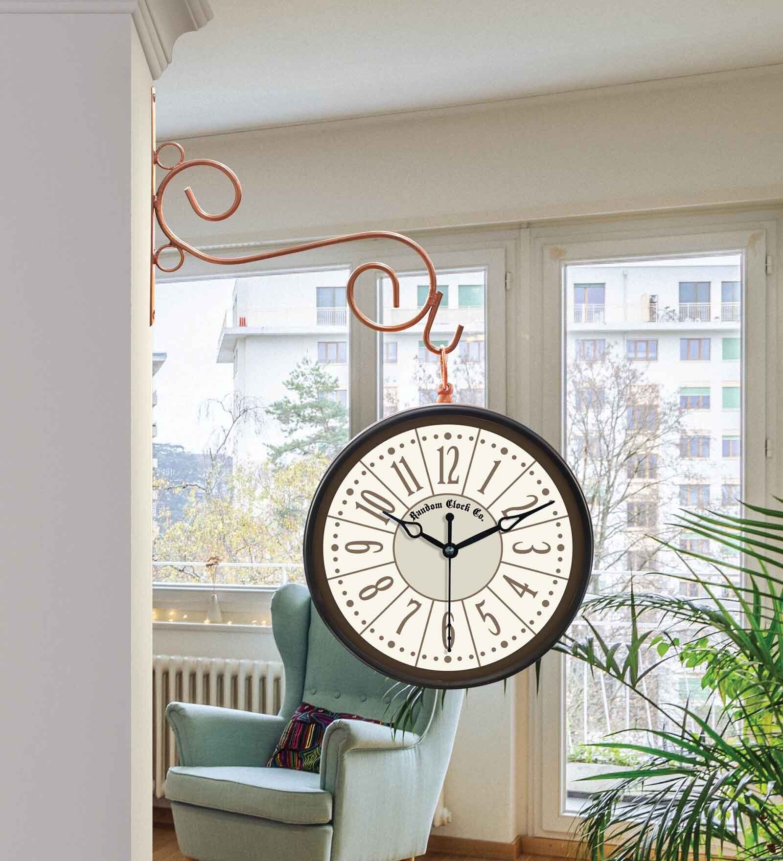 Buy Classic Multicolour Metal Analog Platform Clock at 21% OFF by ...
