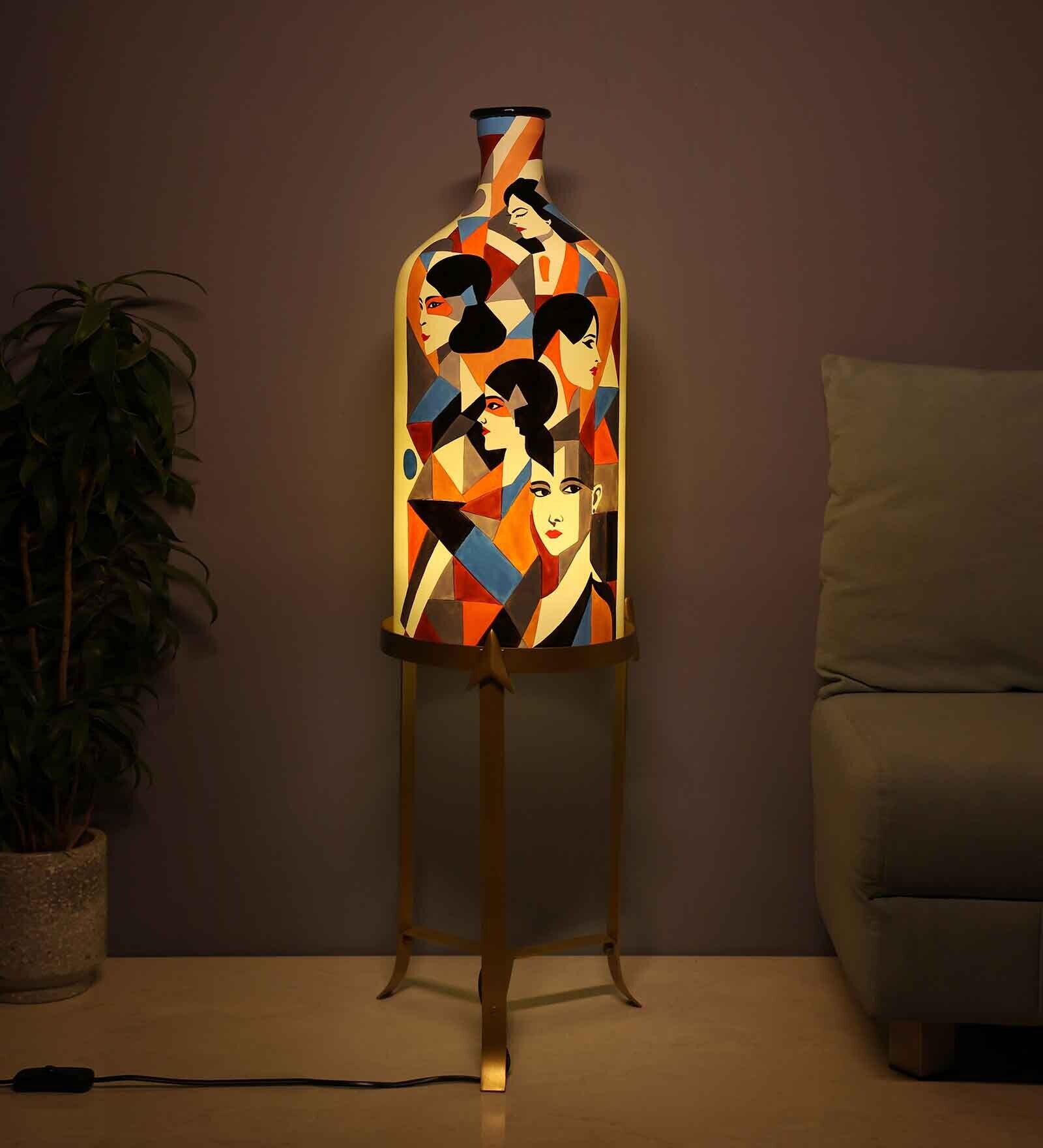Buy Classy Countenance Floor Lamp with Metal Stand at 10% OFF by POSH N ...