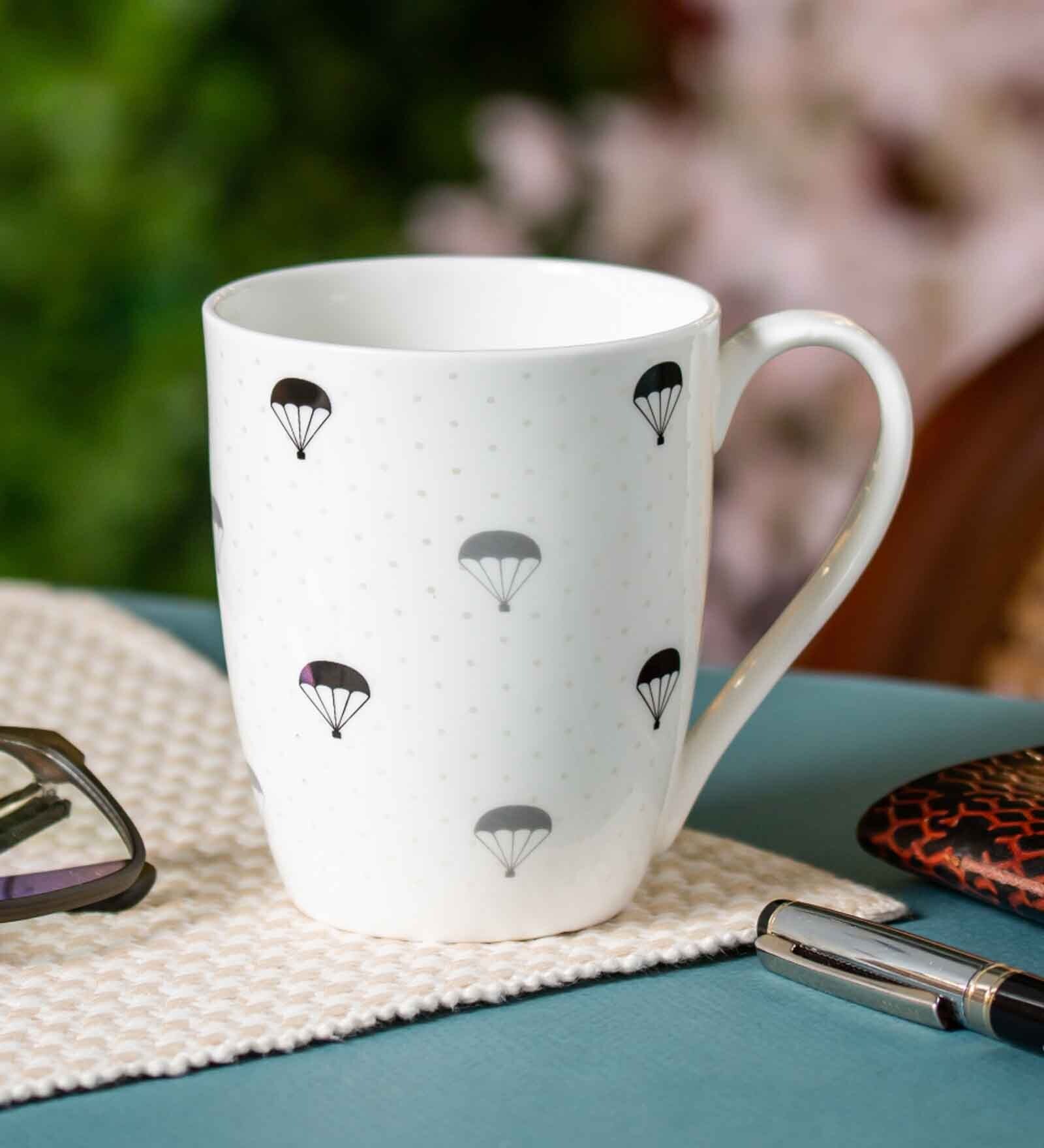 Buy Clay Craft Fine Ceramic Oxford Milk Mug 1 Piece (343) -300 ml at ...