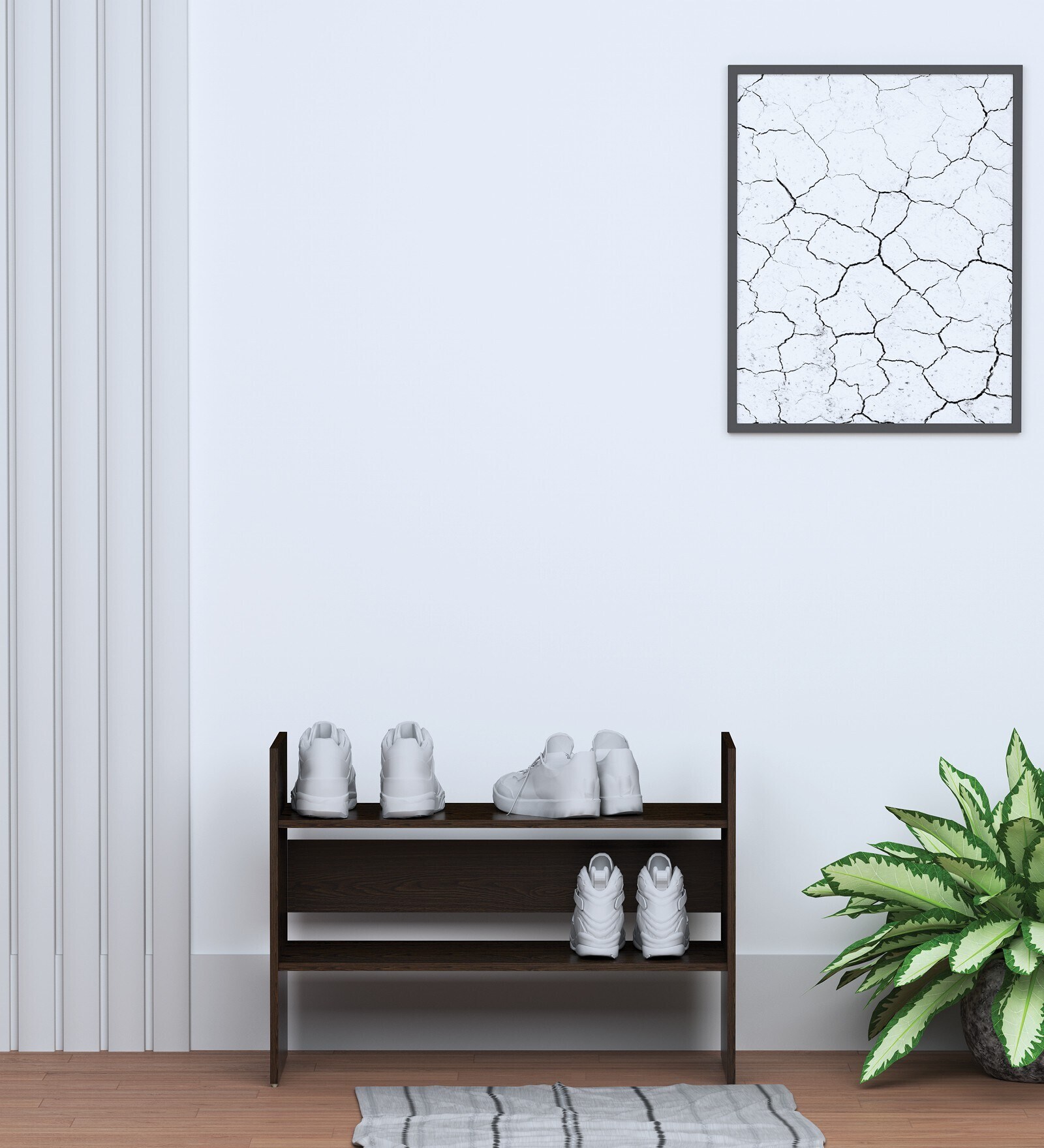 Buy Clever Shoe Rack in Wenge Finish at 2% OFF by Carbon 14 | Pepperfry