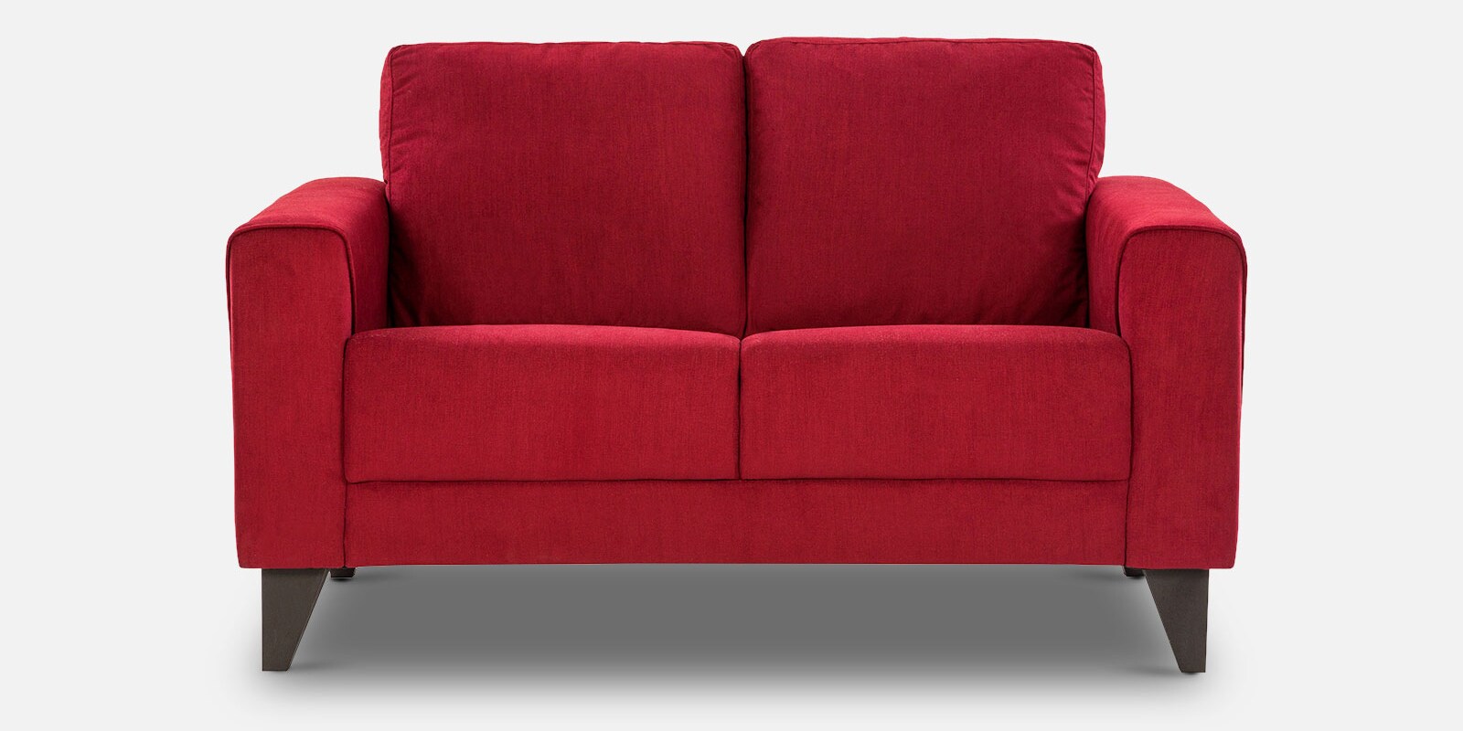 Buy Cloak Fabric 2 Seater Sofa in Maroon Colour at 75% OFF by HomeTown ...
