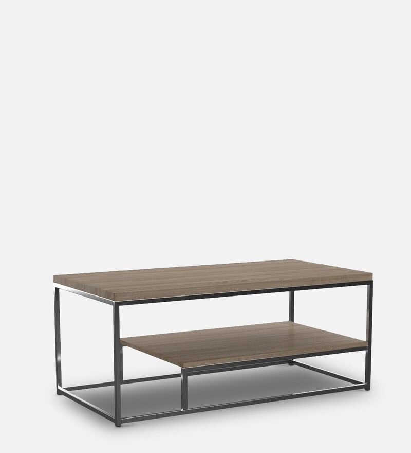 Buy Clark Center Table in Black Finish by Furncasa Online - Industrial ...