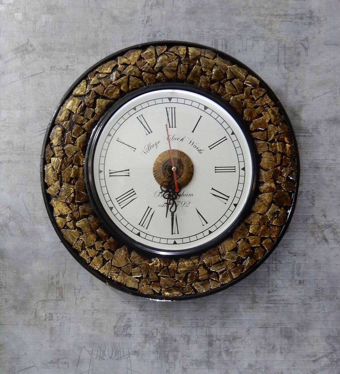 Buy Coconut Shells Wooden Wall Clock at 17% OFF by Disoo Fashions ...