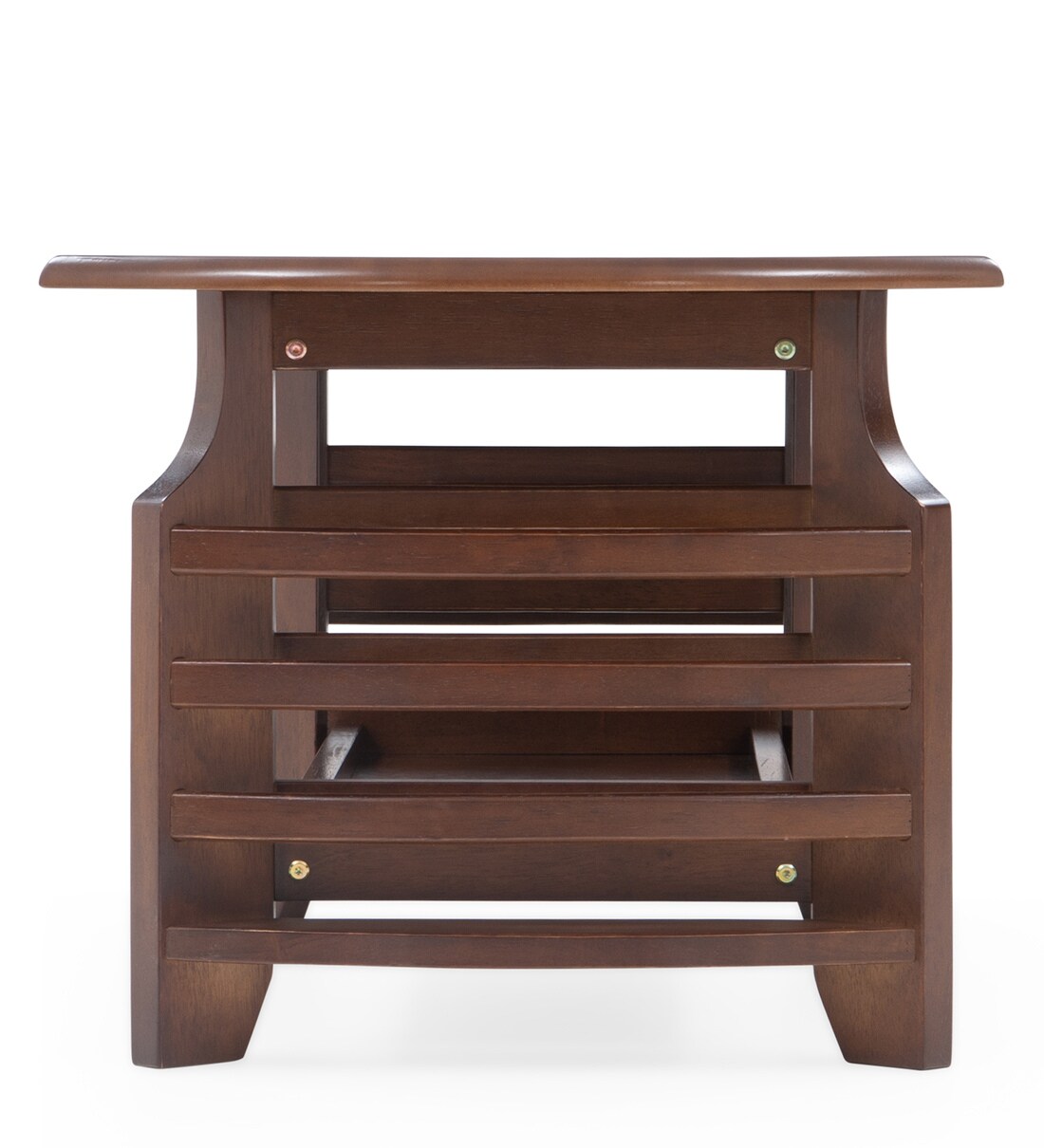Buy Indigo Coffee Table in Walnut Finish by Max Furn Online - Modern ...