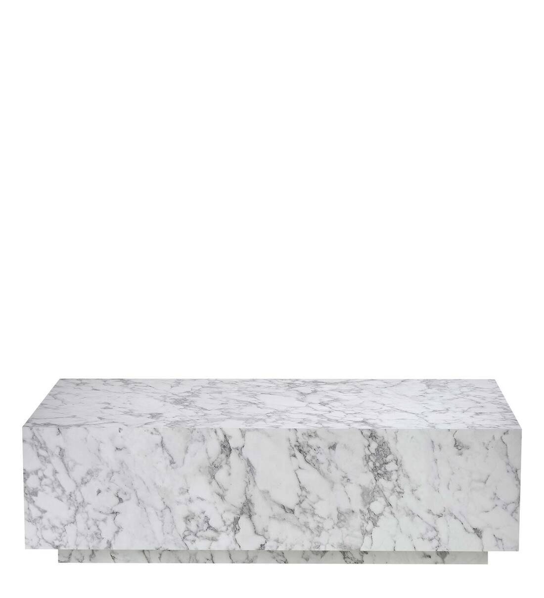 Buy Genoa Coffee Table in White By Bhati Impex Online - Eclectic Coffee ...