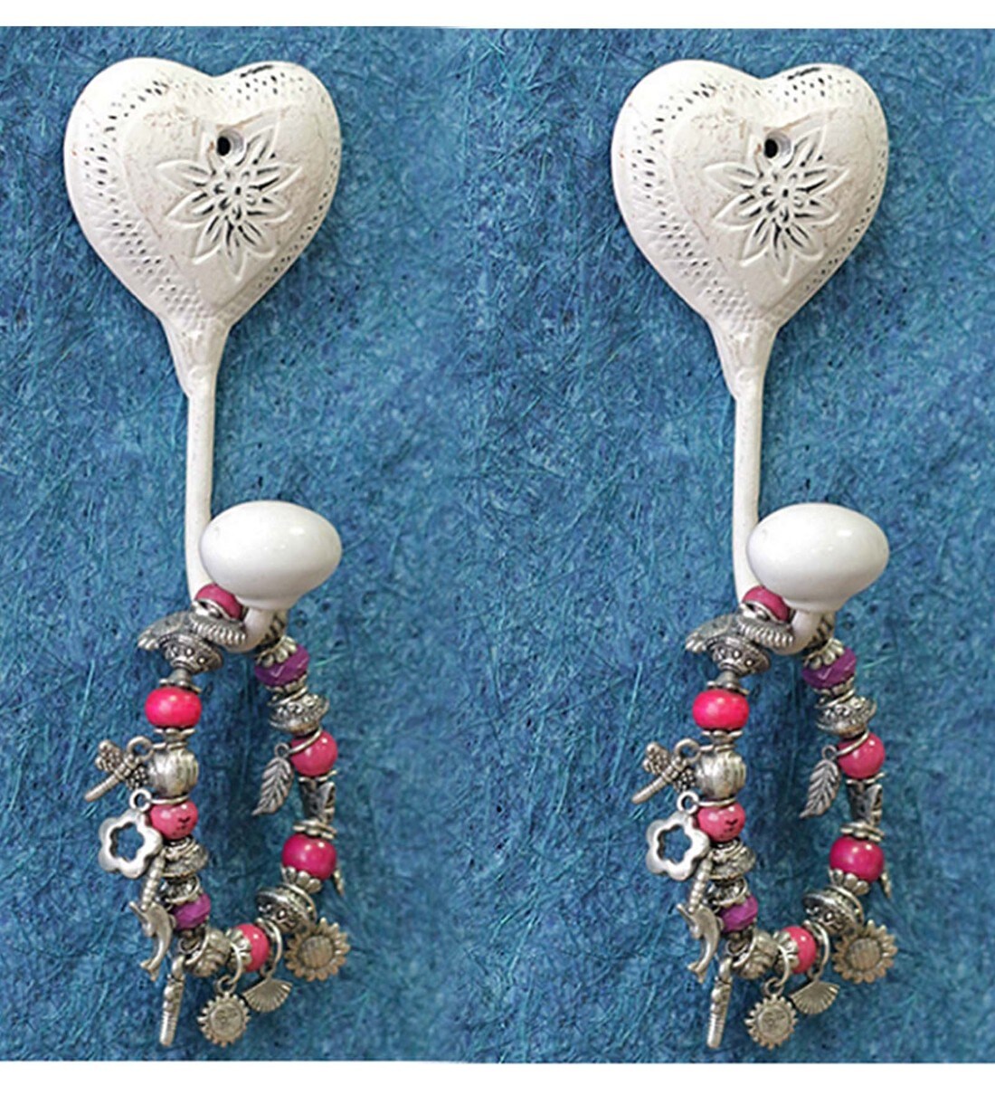 Buy Metal Finish Cast Iron Hook - Set of 2 by Color Palette Online ...