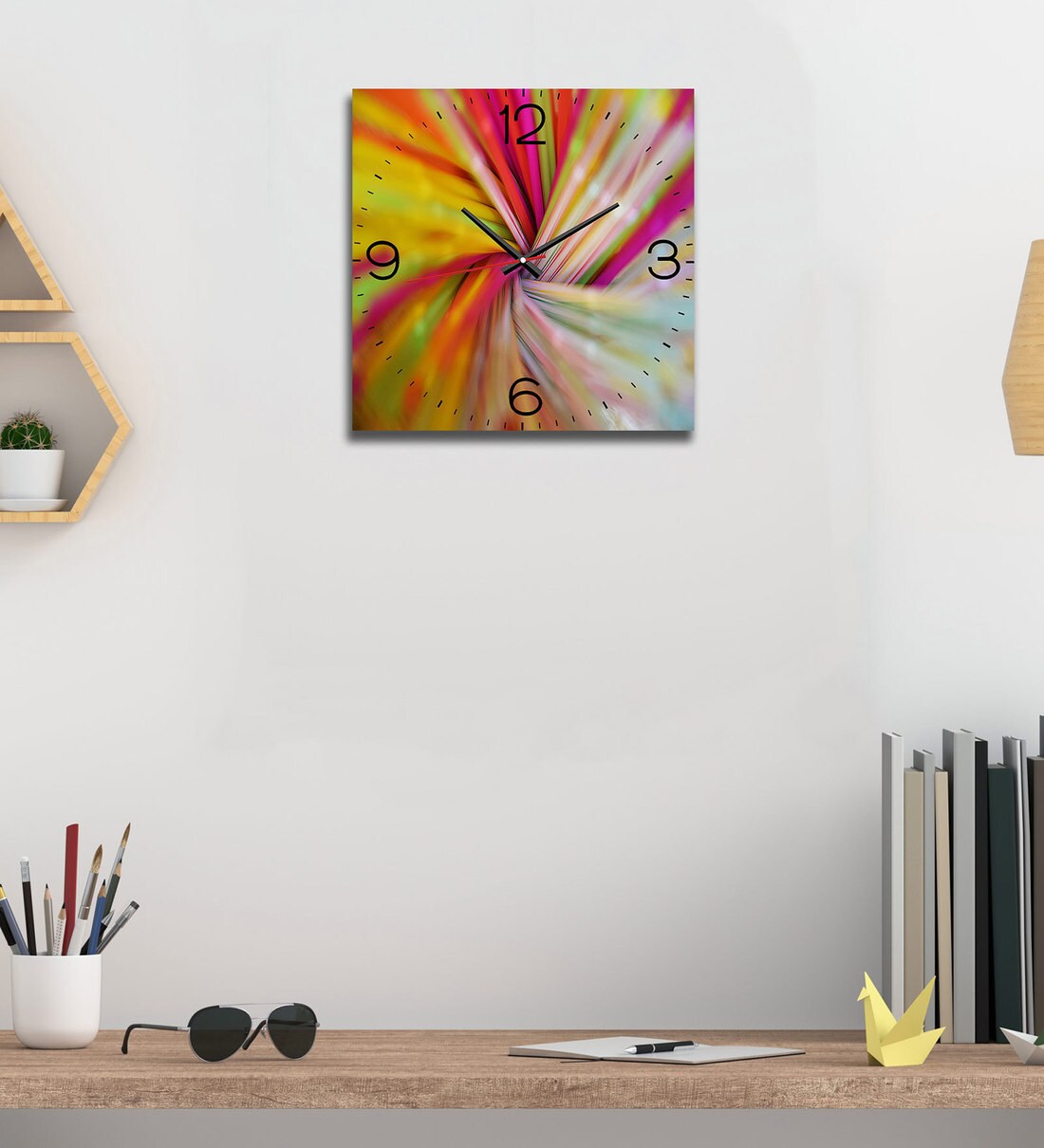 Buy Colourfull Wall Clock in Multicolour by WENS at 31% OFF by Wens ...