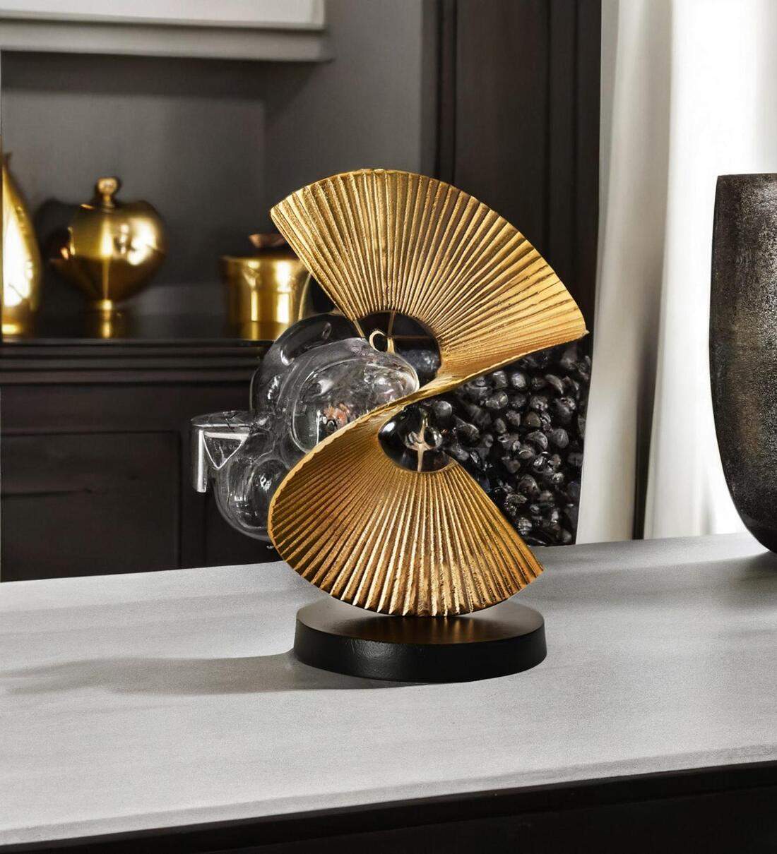 Buy Conical Arched Decorative Gold Metal SHOWPIECE at 100% OFF by @home ...