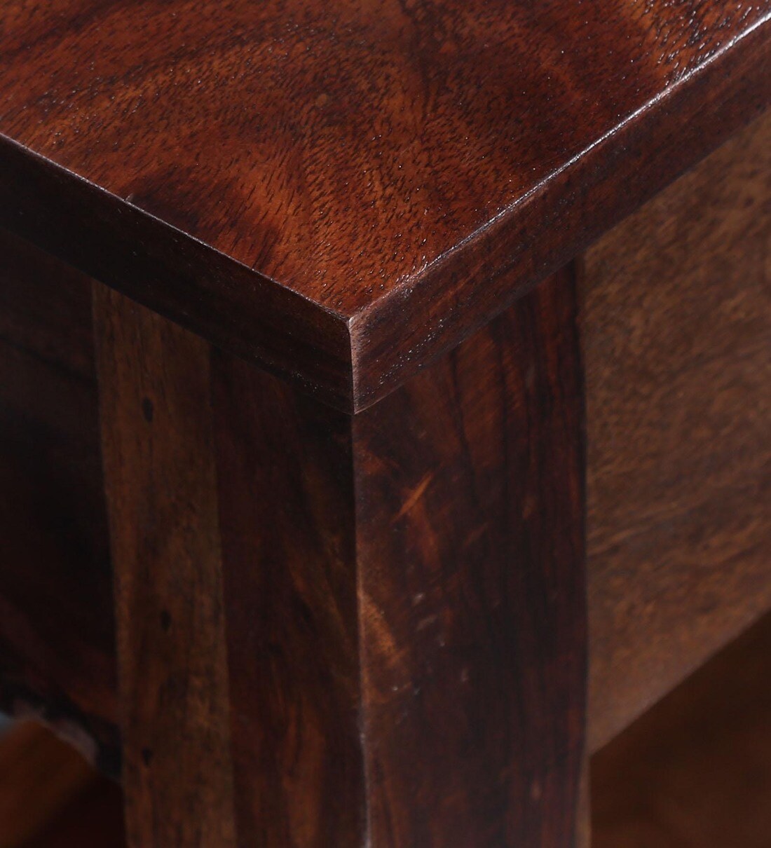 Buy Connell Sheesham Wood Writing Table In Provincial Teak Finish ...