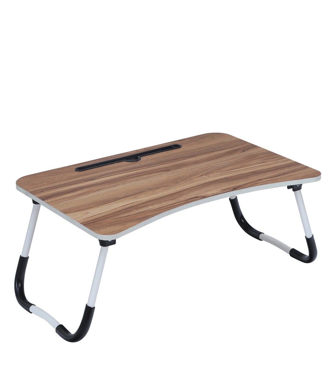 Buy Conrad Portable Laptop Table in Walnut Colour by Modular Tech ...