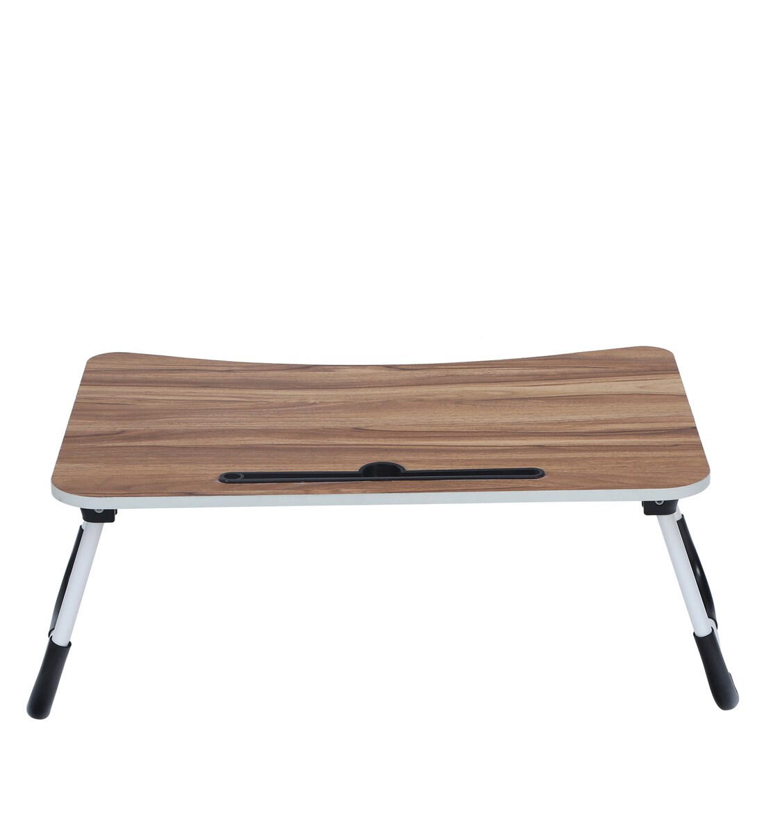 Buy Conrad Portable Laptop Table in Walnut Colour by Modular Tech ...