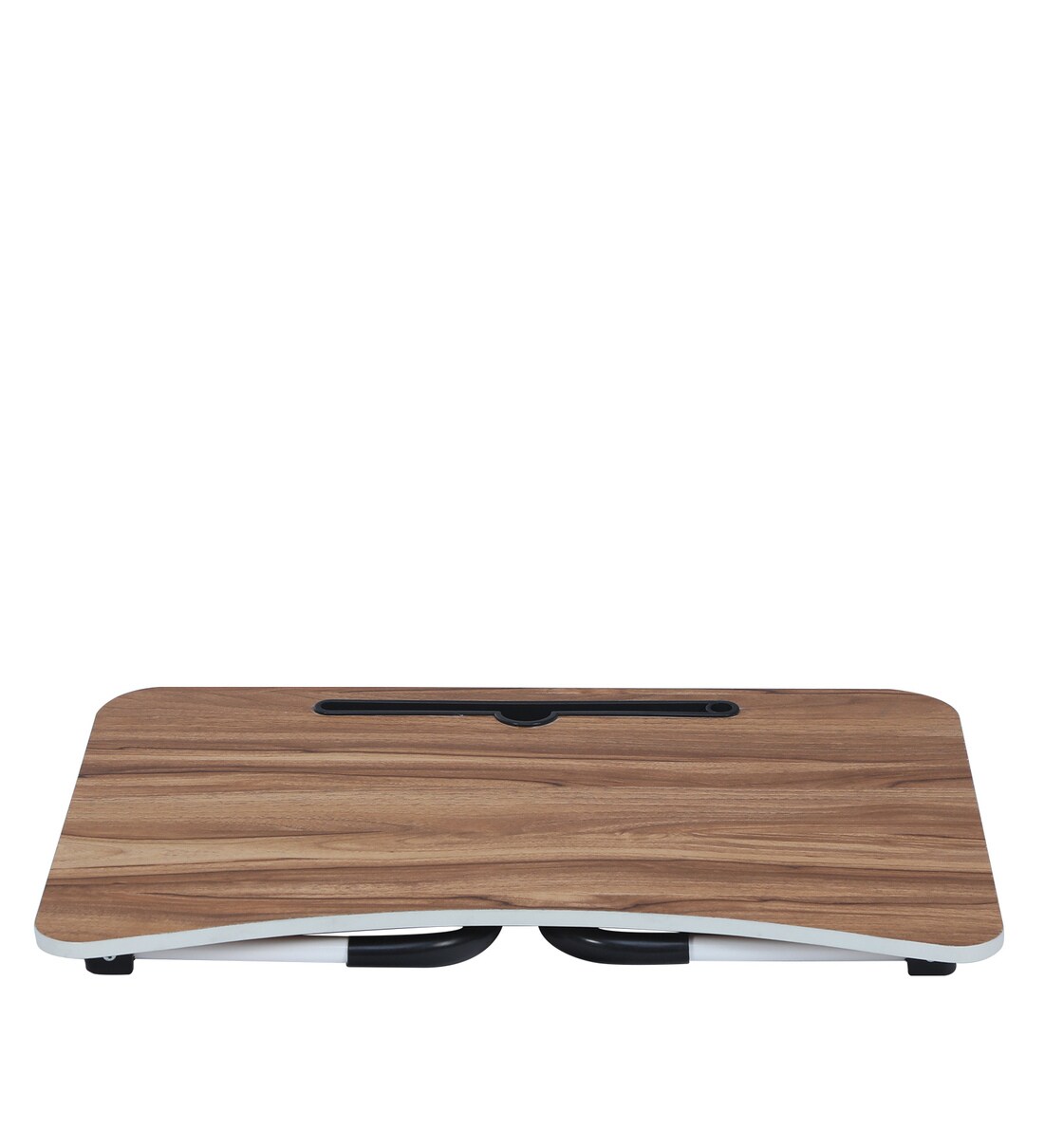 Buy Conrad Portable Laptop Table in Walnut Colour by Modular Tech ...