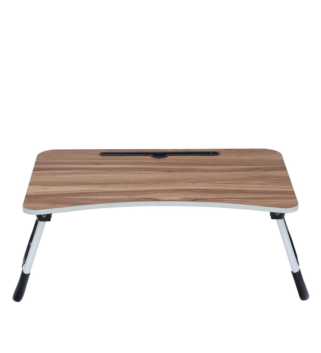 Buy Conrad Portable Laptop Table in Walnut Colour by Modular Tech ...
