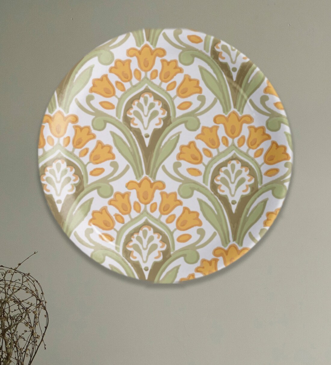 Buy Contemporary Batik Porcelain Wall Plate at 32% OFF by NestRoots ...
