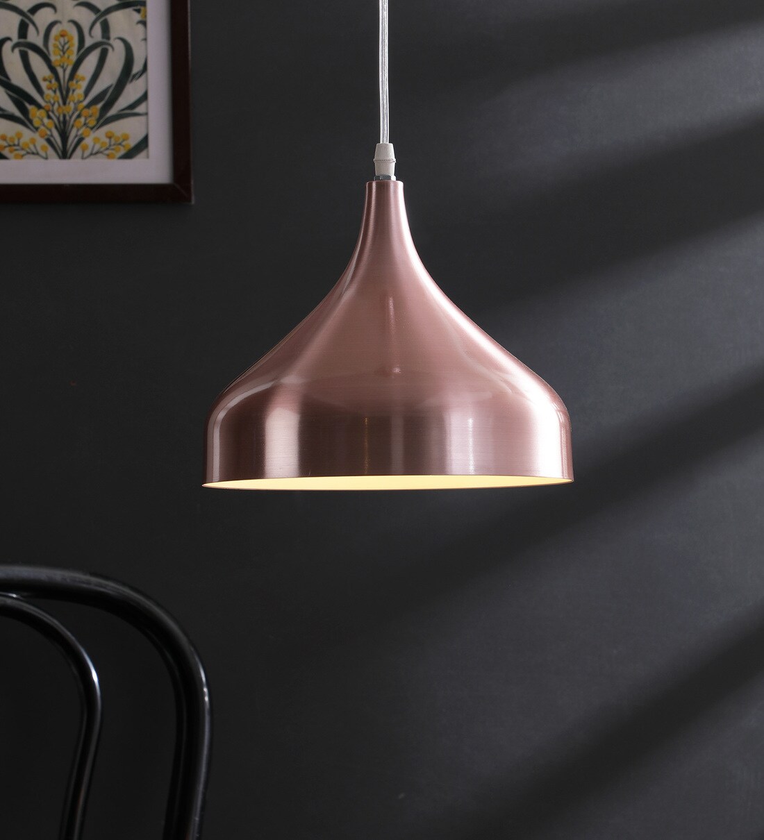 Buy Copper Aluminium Single Hanging Light at 24% OFF by LeArc Designer ...