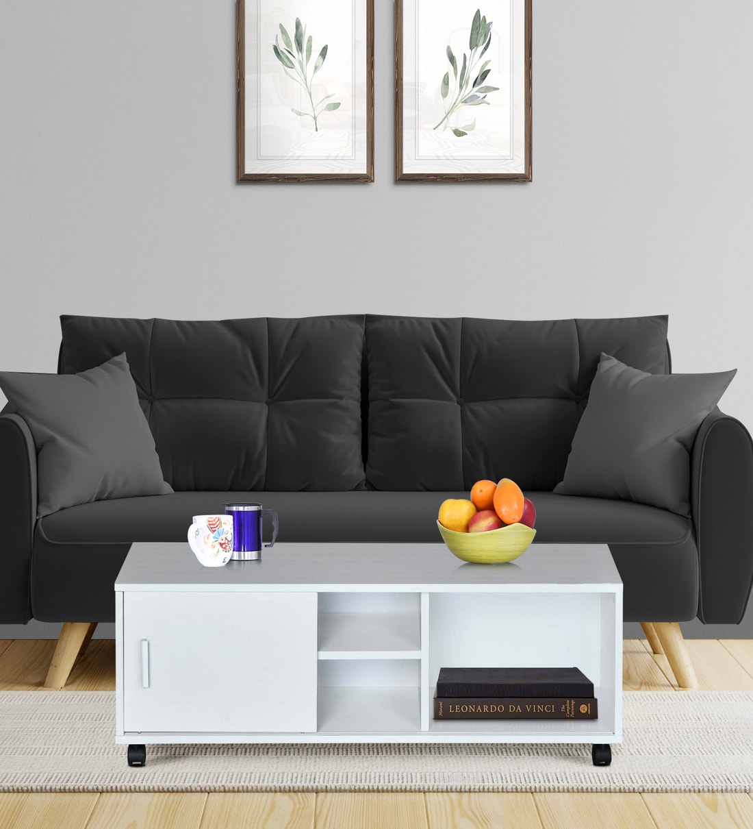 Buy Cora Coffee Table in Oak White Finish at 61% OFF by Nilkamal ...