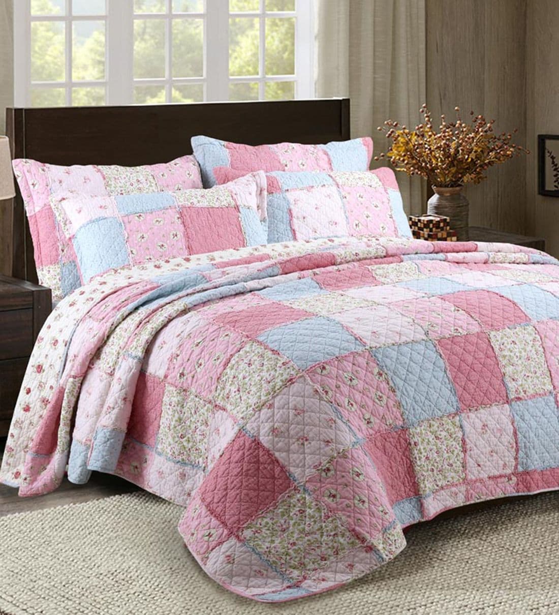 Buy Cotton 200 GSM AC Room Double Bed Quilt by Quilting Tree at 47% OFF ...