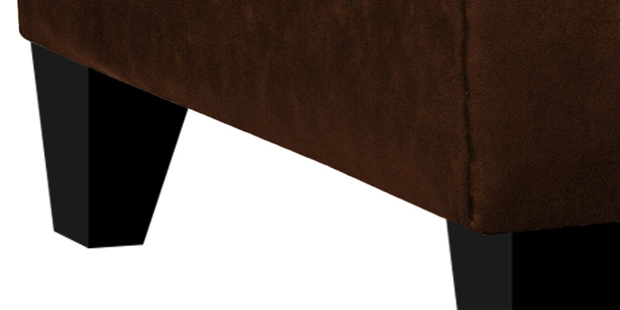 Buy Convi Leatherette 3 Seater Sofa in Lama Brown Colour by Shakura ...