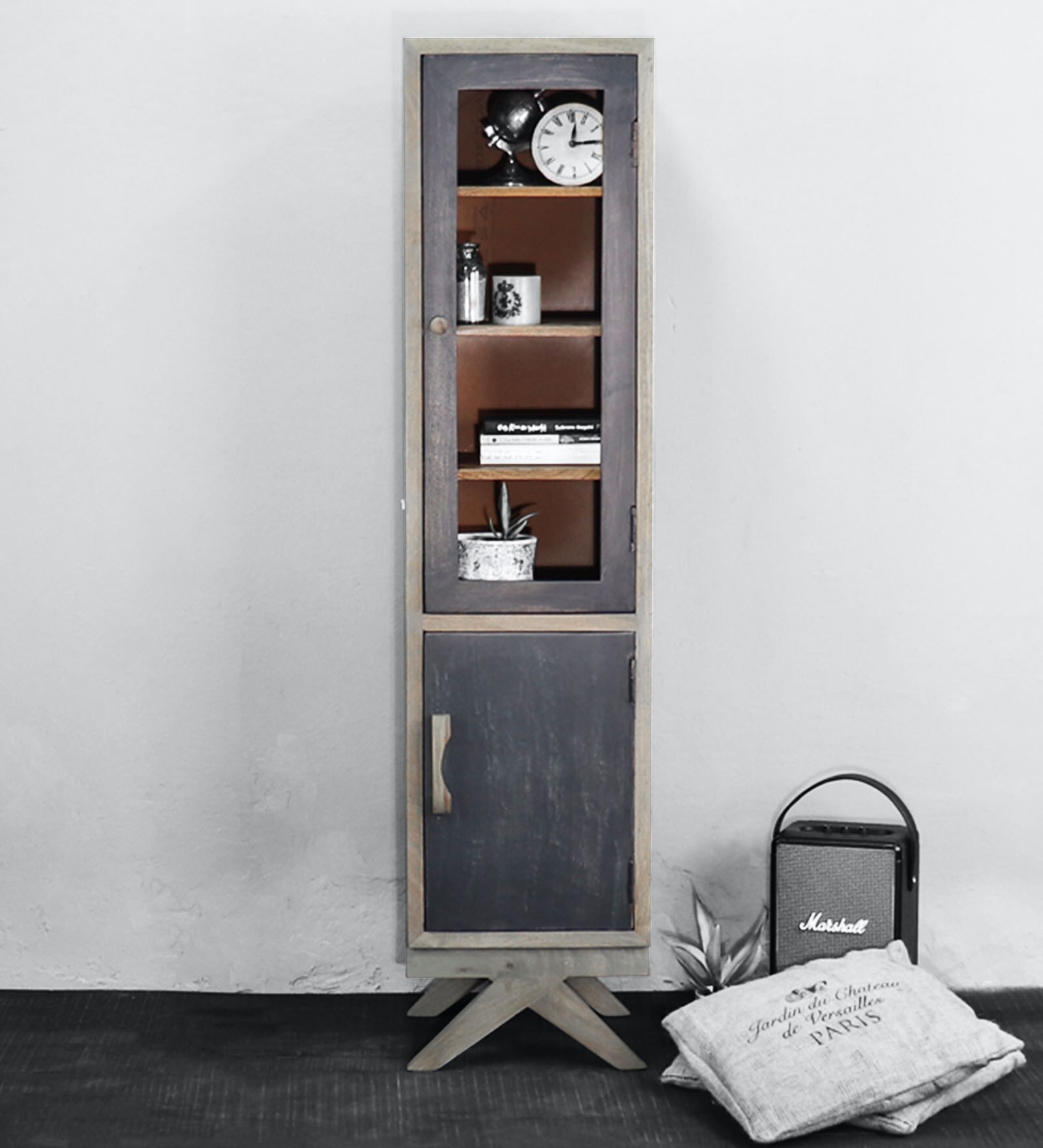 Buy Cobalt Book Case In Blue Colour at 100% OFF by Fabuliv | Pepperfry