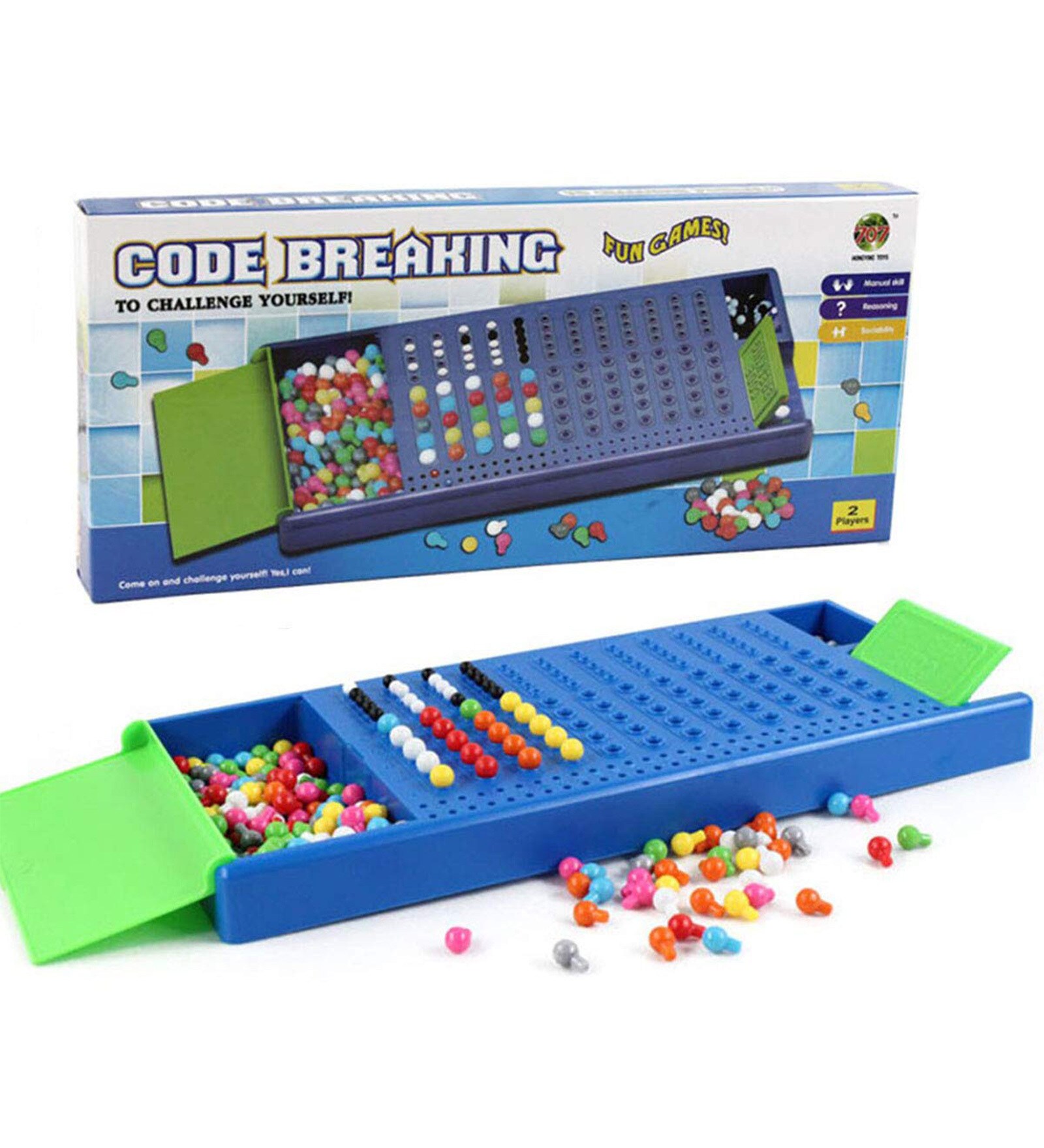 Buy Code Breaker Board Game : Stratergy Game Of Code Breaking Learning ...