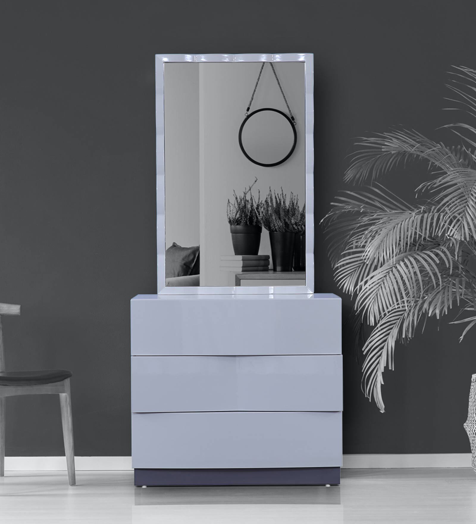 Buy Collin Dressing Cabinet inGrey Finish at 75% OFF by HomeTown ...