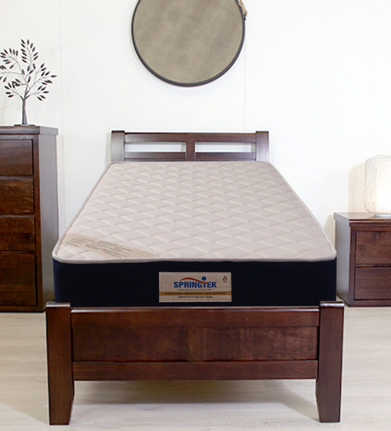 Buy Comfort Boom Health Single Bed Reversible 75x36x5 Inch Coir & Foam ...