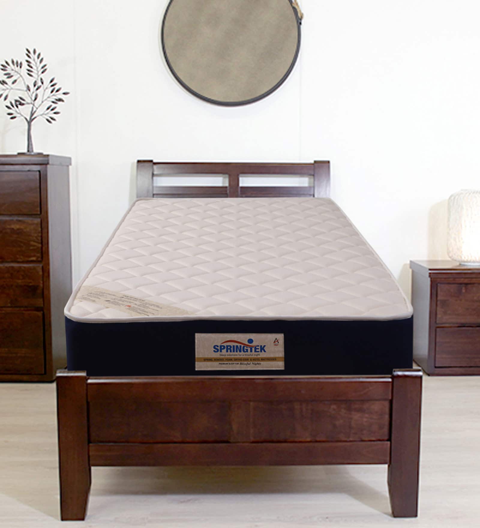 Buy Comfort Boom Health Single Bed Reversible 78x36x5 Inch Coir & Foam ...