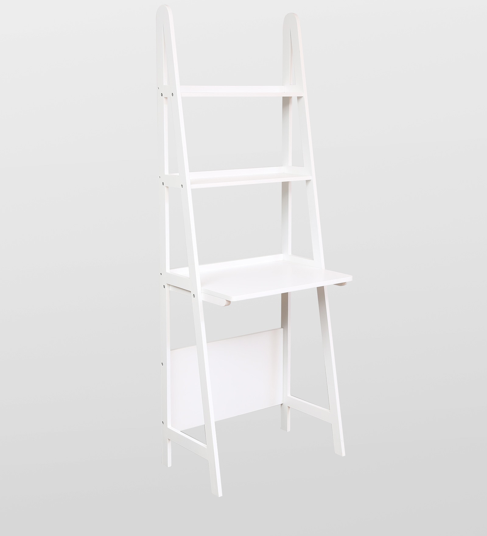 Buy Compact Study Desk in White Colour by HomeTown Online - Eclectic ...