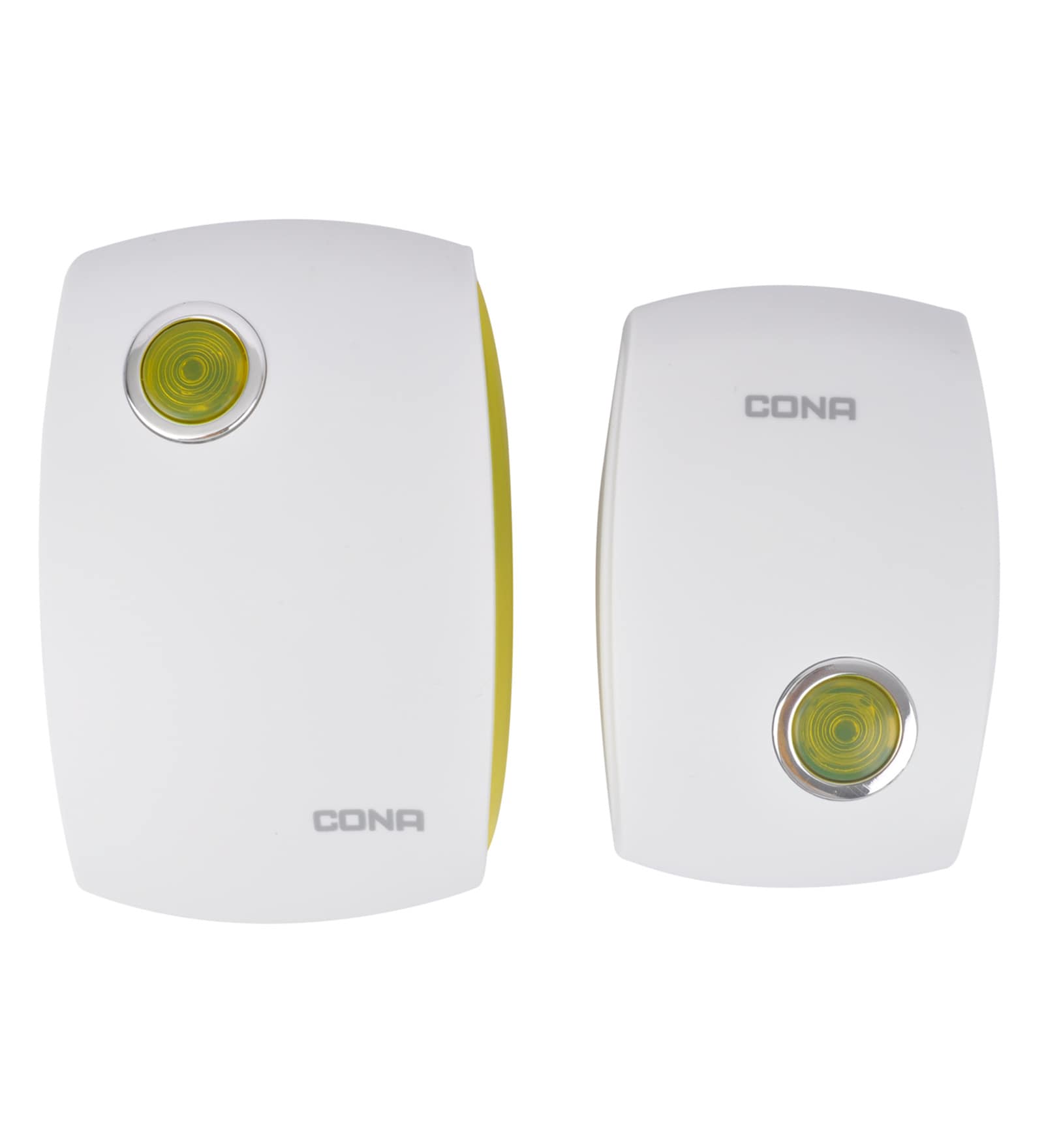 Buy Cona Smyle Aero Green Button ABS Remote Bell Online - Knockers ...