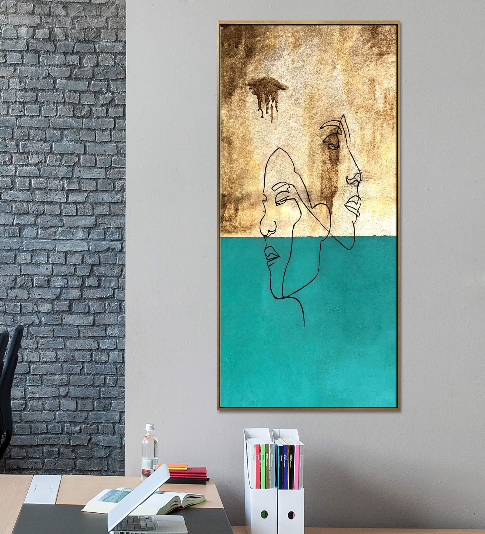 Buy Conscience Canvas Wall Painting at 20% OFF by Art Gali | Pepperfry