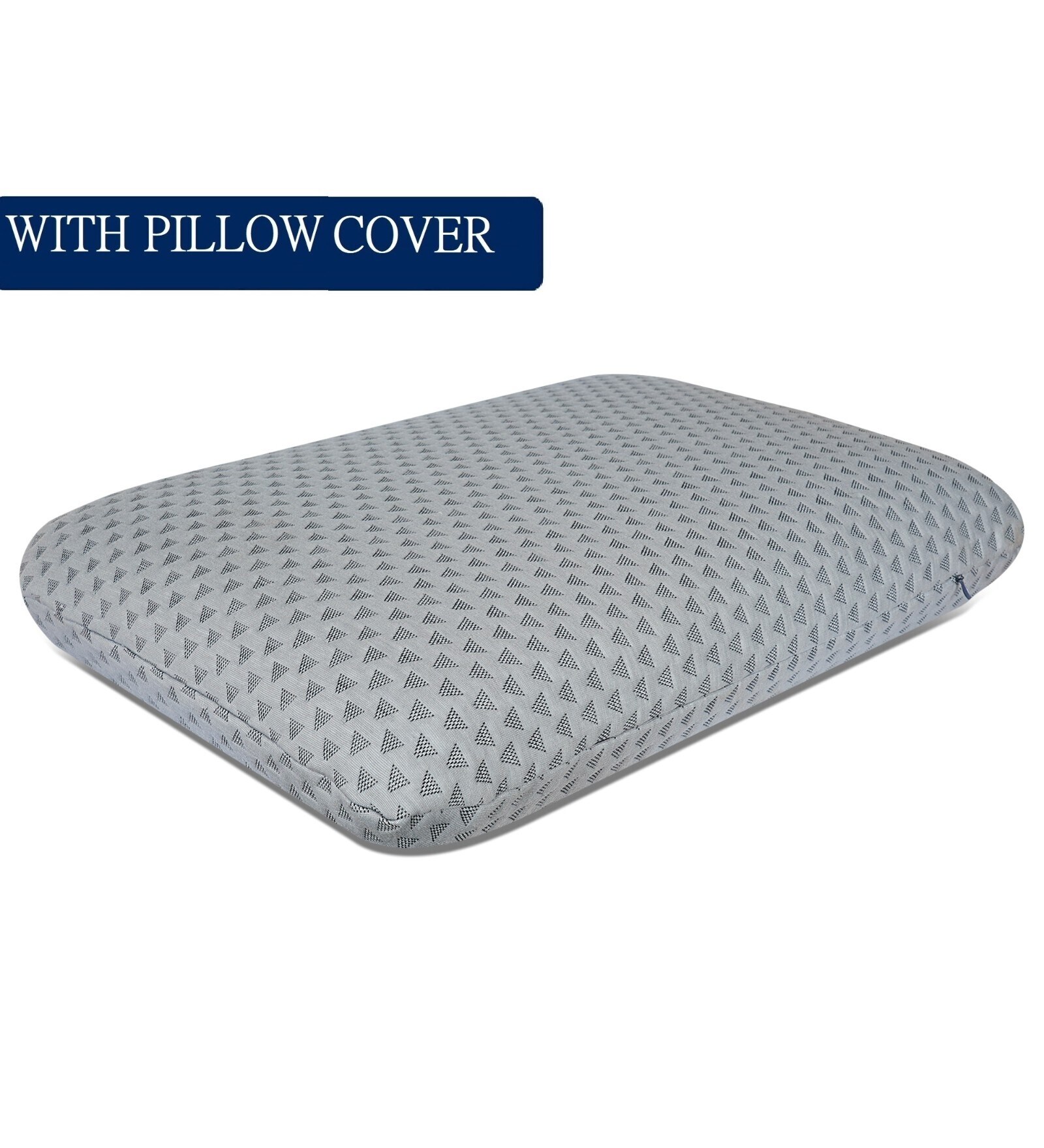 Buy Cooling Gel Memory Foam 24 x 16 Inch Pillow In Grey Colour at 70% OFF by Dormyo | Pepperfry