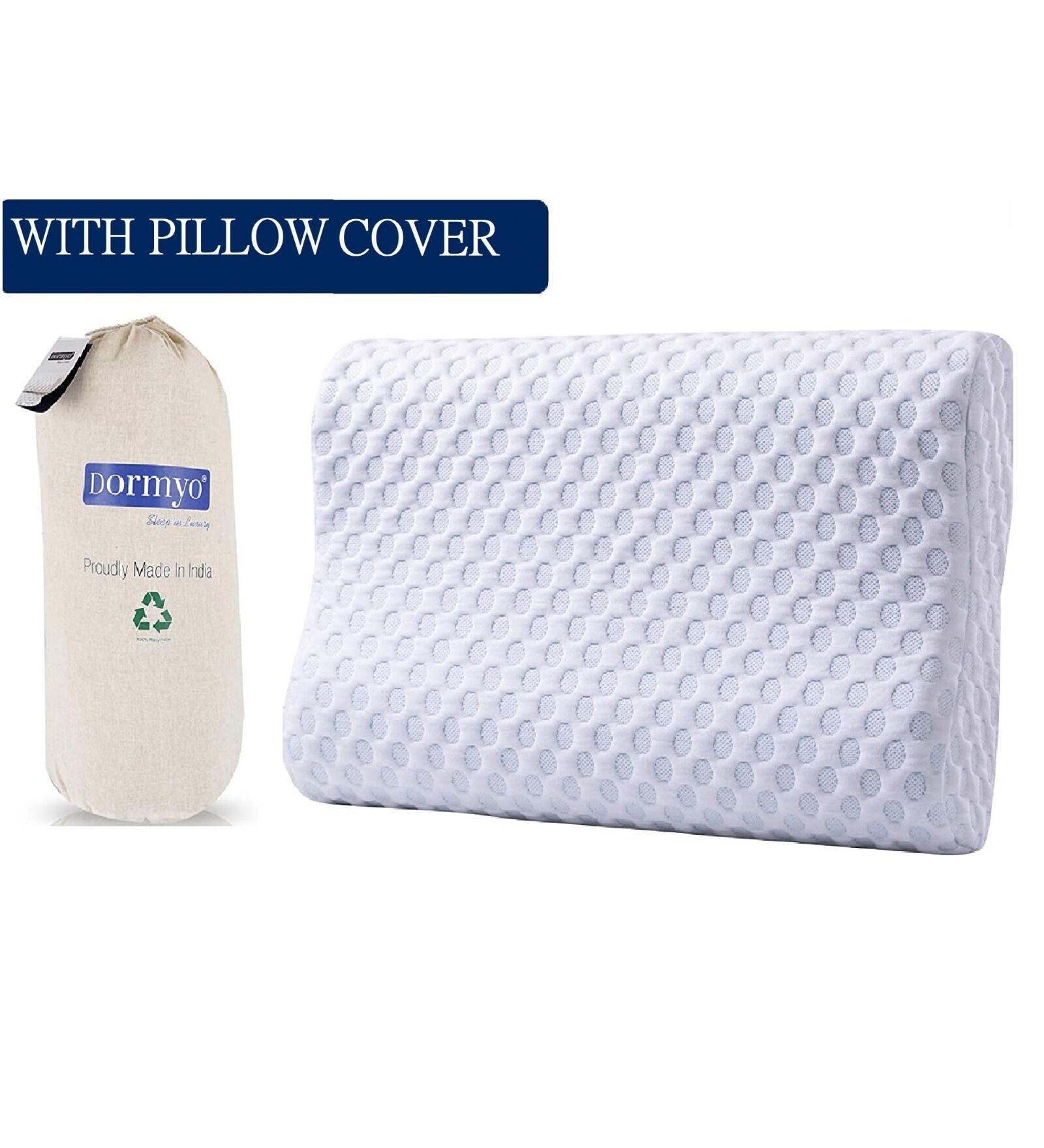 Buy Flex Cooling Gel Memory Foam 24 x 16 Inch Pillow at 61% OFF by Dormyo | Pepperfry