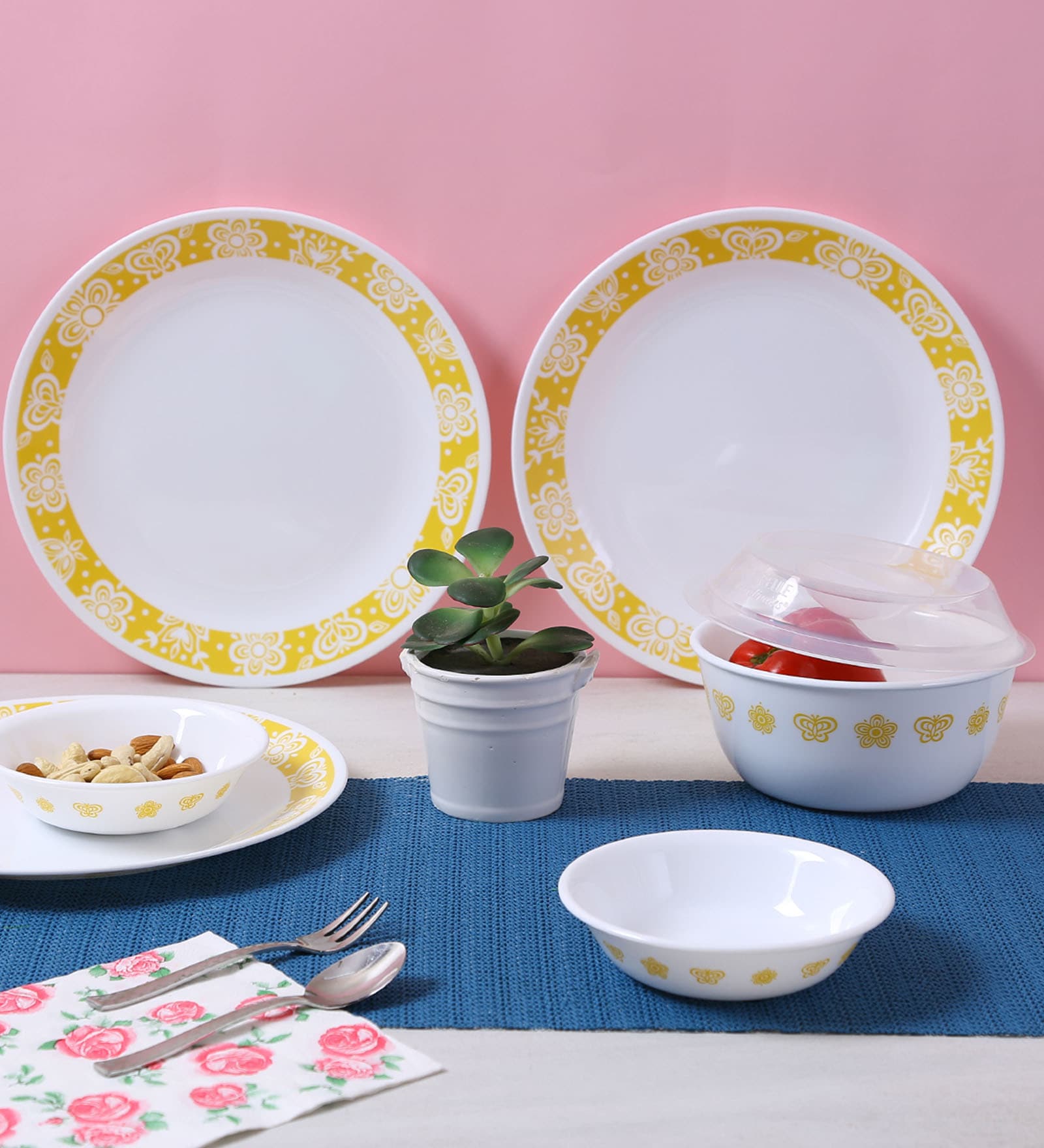 Buy Golden Days Opalware Dinner Set - 14 Pieces By Corelle Online ...