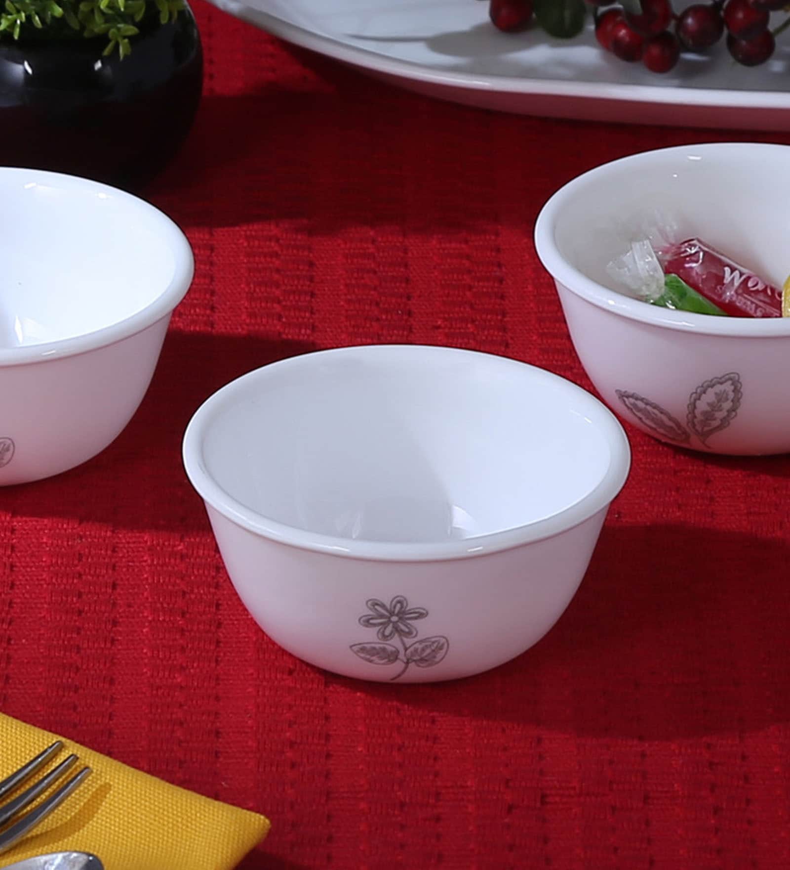 Buy Corelle Vive Range Reminisce Katoris - Set of 6 Online - Dip Bowls ...