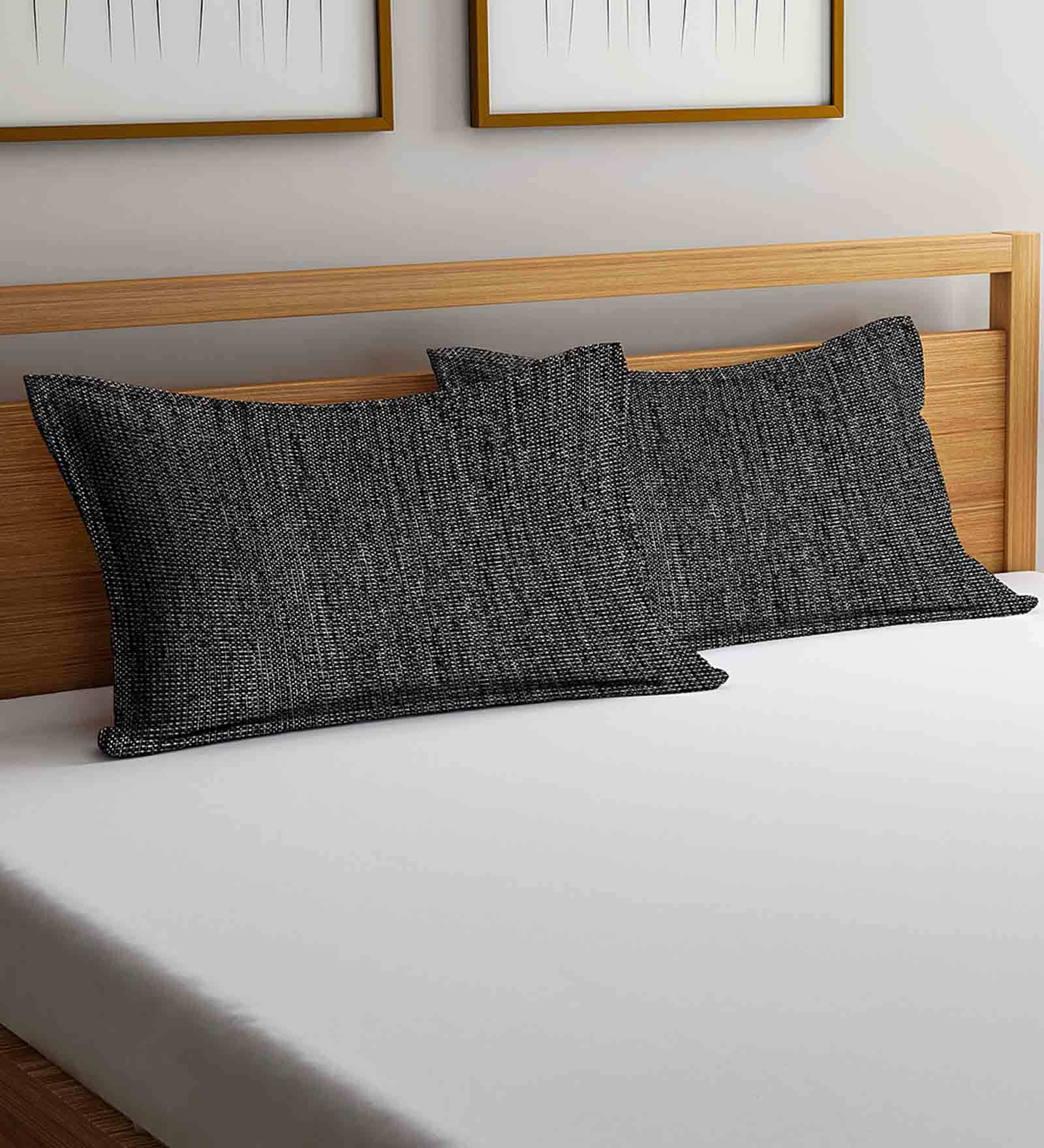 Buy Cotton 300 TC 28 x 18 inch Set of 2 Pillow covers by Klotthe at 61% ...