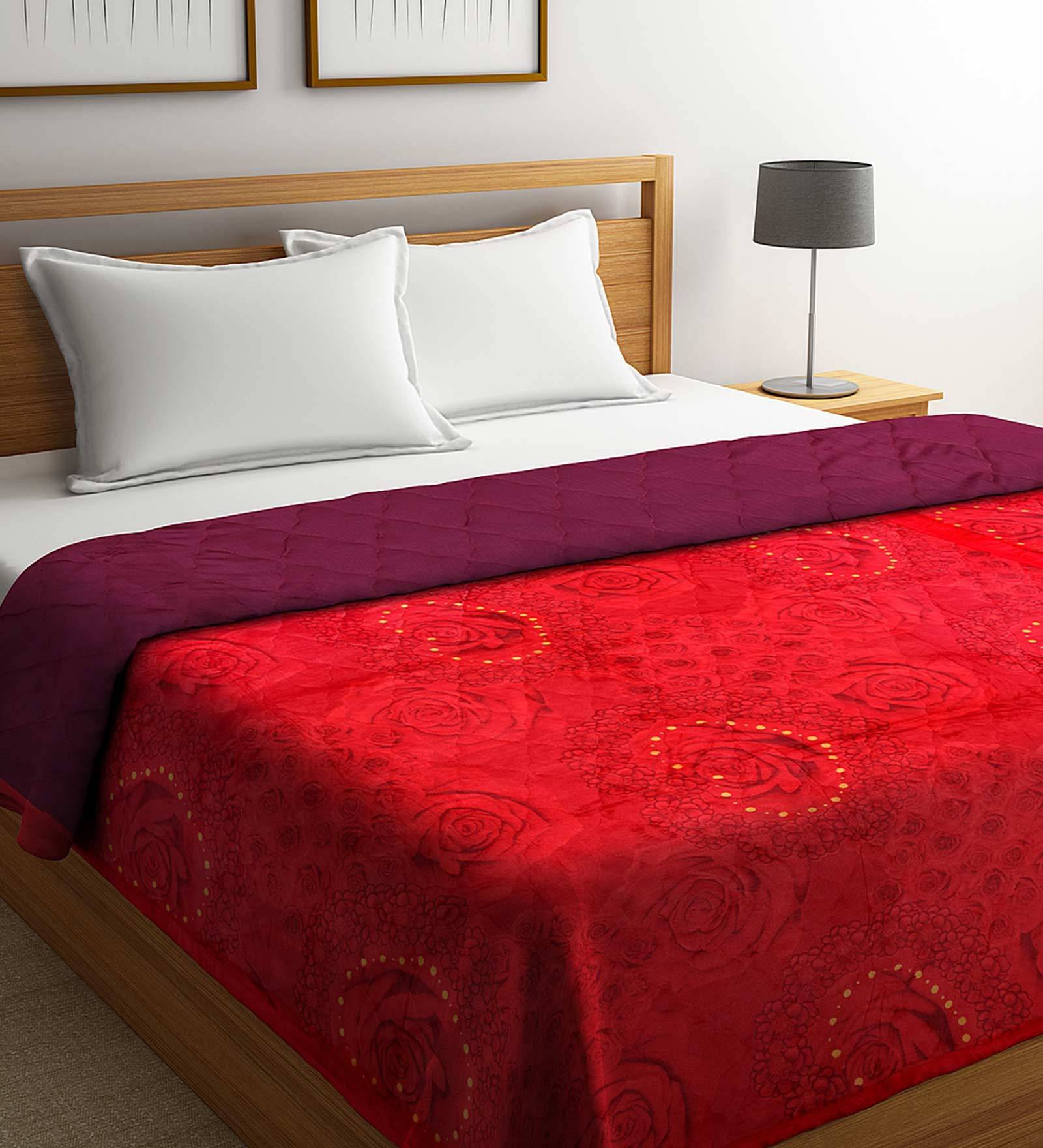 Buy Cotton 450 GSM Ac Room Double Bed Quilt By Klotthe at 65% OFF by ...