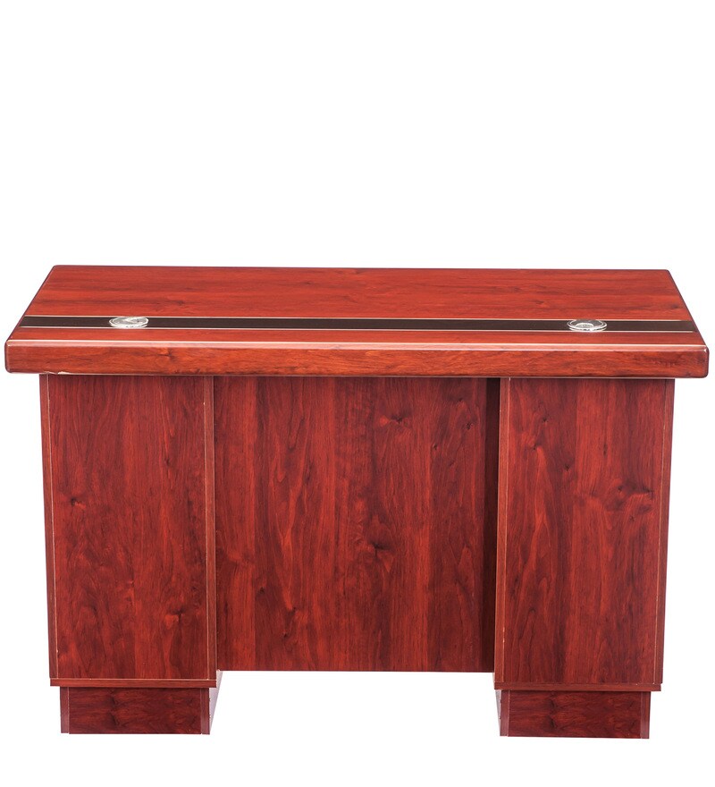 Buy Computer Table in Red Colour by Durian Online - Modern Writing ...