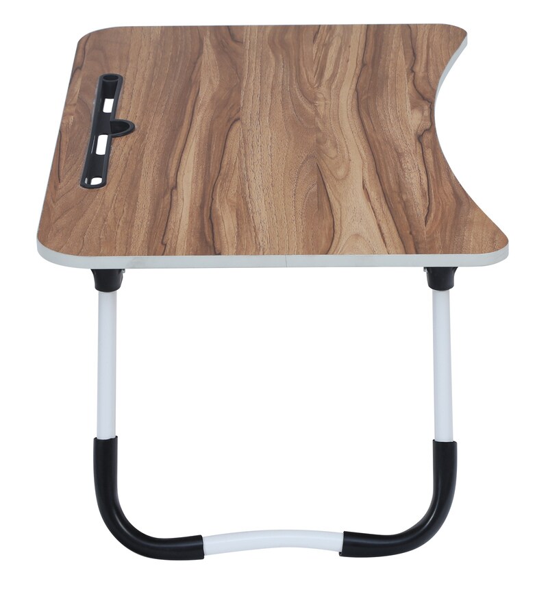 Buy Conrad Portable Laptop Table in Walnut Colour by Modular Tech ...