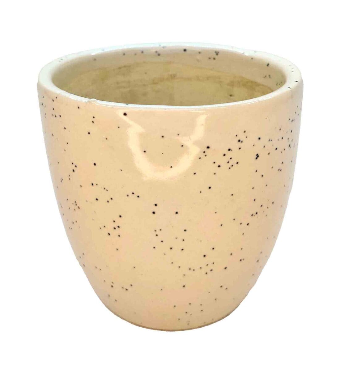 Buy Cream Ceramic Floor Planter By Gold Dust Online - Floor Planters ...
