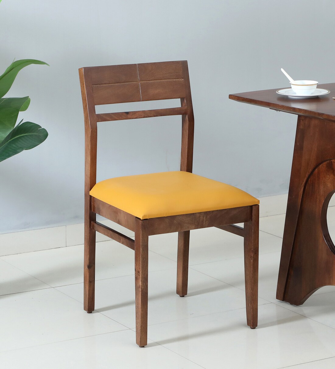 Buy Cres Mango Wood Dining Chair In Tubbaq Finish (Set of 2) at 13% OFF ...