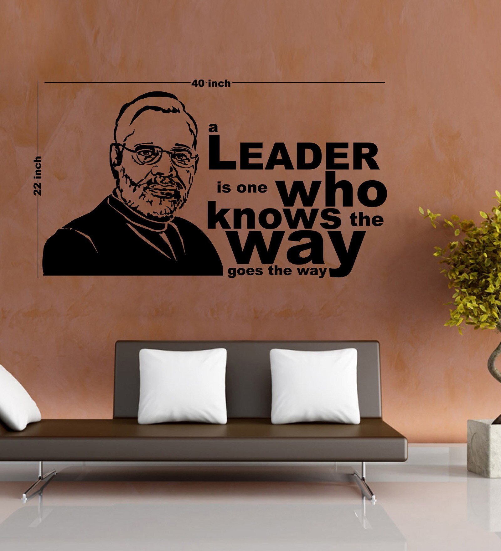 Buy Creative Width Narendra Modi Vinyl Wall Decal Online - Slogan ...
