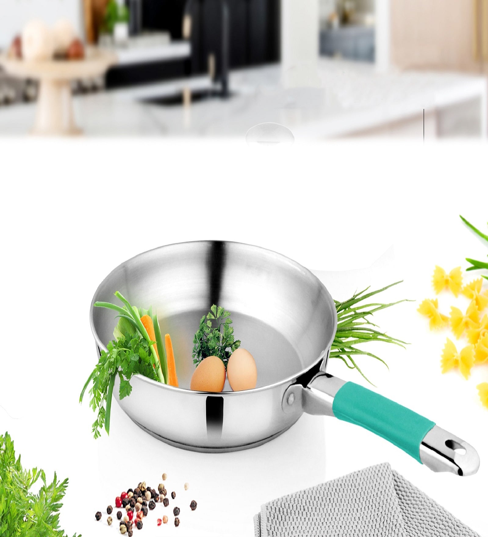 Buy Cree Stainless Steel Induction Friendly 1.3 Ltr Fry Pan at 38% OFF ...