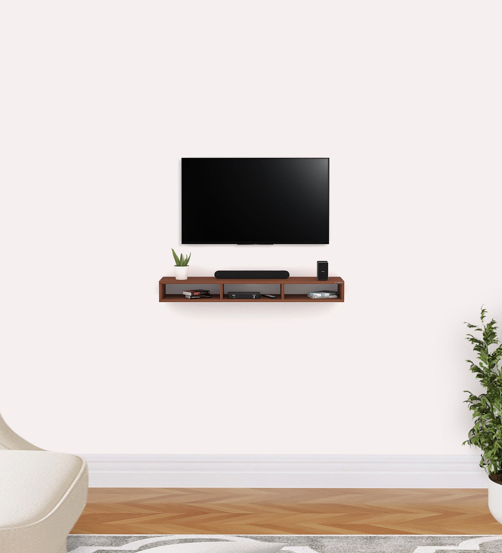 Buy Cruze TV Unit in Walnut Finish for TVs up to 40\ at 23% OFF by ...