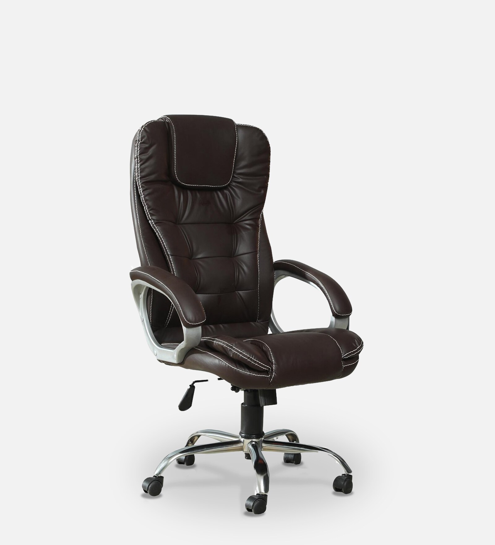 Buy Crystal High Back Executive Chair in Brown Colour at 29% OFF by VOF ...