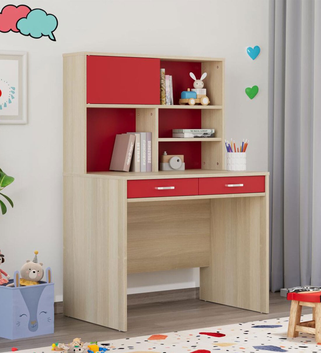 Buy Curio Study Table In Moldau Acacia Finish at 40% OFF by Wakefit ...