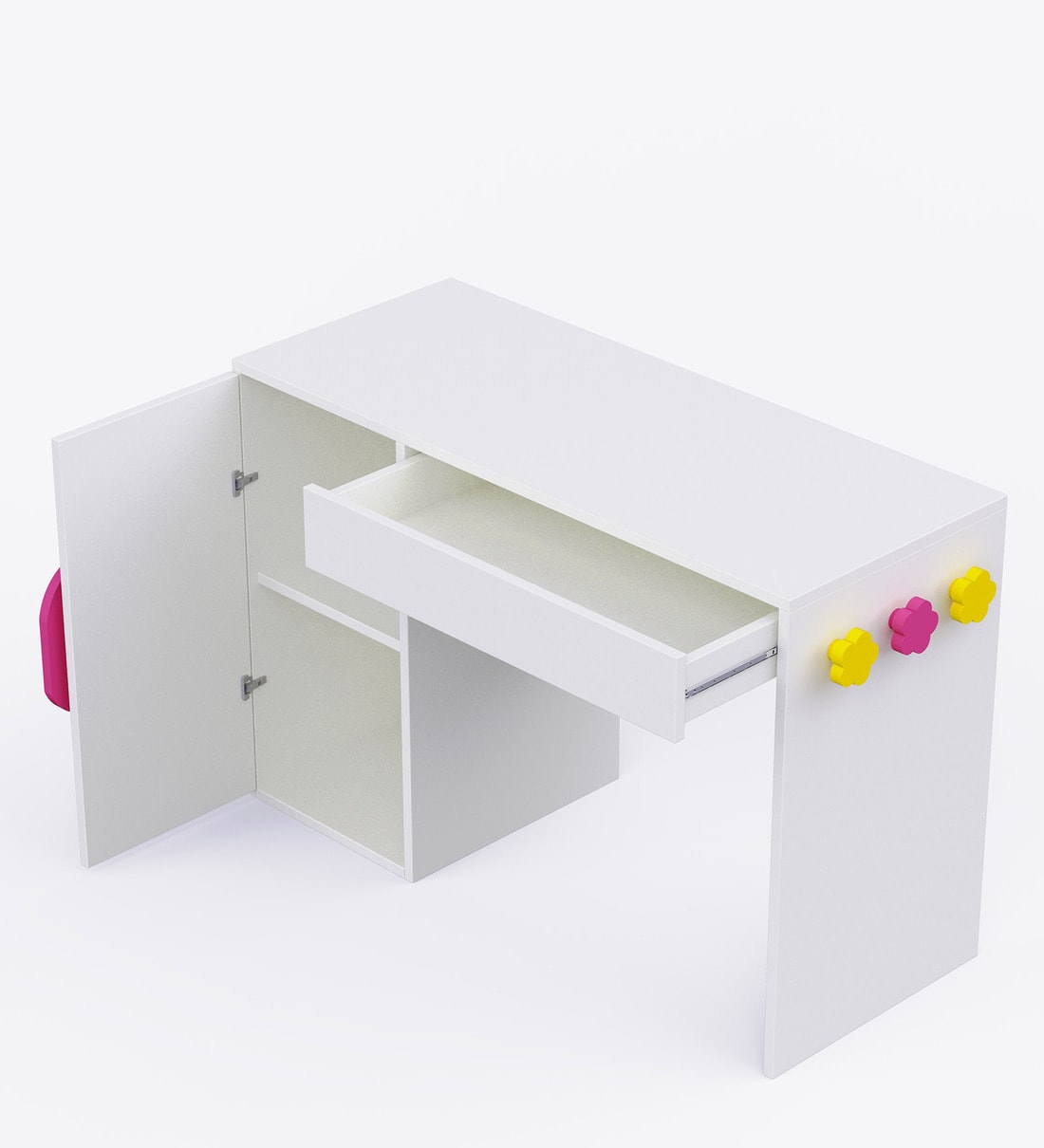 Buy Curious Koala Kids Study Table in Pink Colour by Ditto by Boingg ...