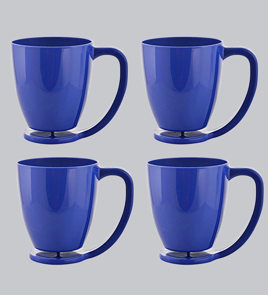 Buy Cutting Edge Microwave Safe Electric Blue Polypropylene 375 ML ...